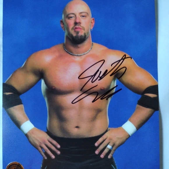 Pro Wrestling Tees | Art | Ecw Justin Credible Autographed Signed 8x ...